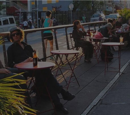 What Are Parklets? | Street Seats, People Spots, & Streateries