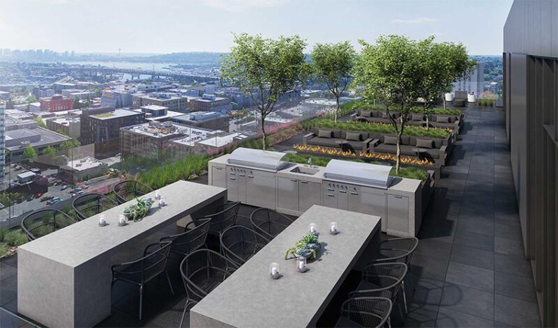 Project Spotlight: Rooftop Deck At The M Seattle - Archatrak