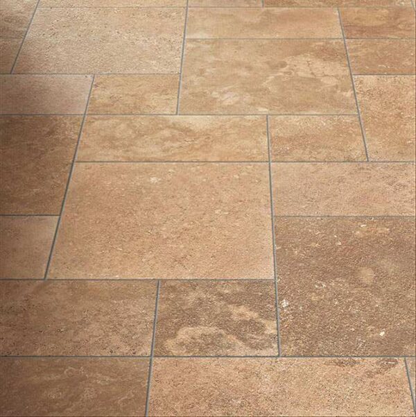 'Walnut' Travertine Look Porcelain Pavers